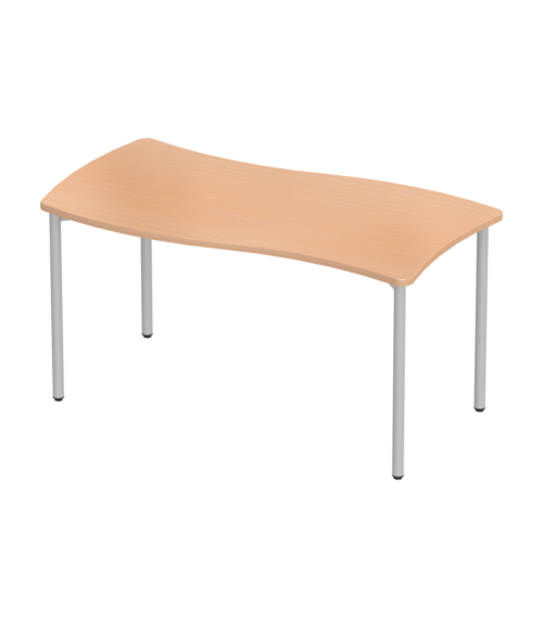 S Shaped Table 4×2 – Monarque